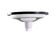 White Colorful UFO Automatic Solar Street Light Outdoor Garden Decoration