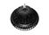 Waterproof High Bay LED Shop Lights Black Aluminum UL Energy Star Listed