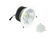High Power LED Recessed Downlights Fins Aluminum Cooling For Indoor Hall / Conference Room