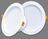 Round LED Recessed Downlights , LED Recessed Lighting Fixtures 5W 18W Aluminium Body IC Driver