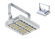 Outdoor 100W LED Tunnel Light , Tunnel Lamp 100-140lm / W 5Years Warranty