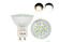 5W GU10 LED Spotlight Bulbs , Glass Indoor LED Spotlight Lamp 2400k 420LM 2835SMD Chips