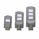 Easy Install Integrated Solar LED Street Light ABS Materials High Energy Storage Rate