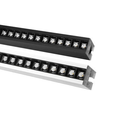 5 Years Warranty Led Linear Lighting , Black Led Linear Lamp With Lens