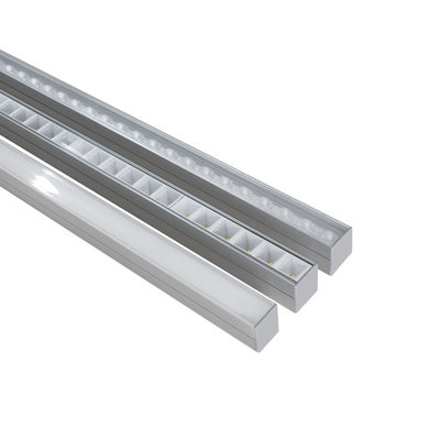 Durable Linkable Aluminium Led Linear Trunking Light System 20w 40w 60w 80w