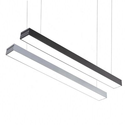 100lm / W 1200mm 2400mm Corner Led Linear Light Diffuser 5 Years Warranty