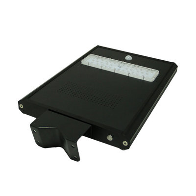 All In One Integrated Solar LED Street Light Outdoor Remote Control Simple Design