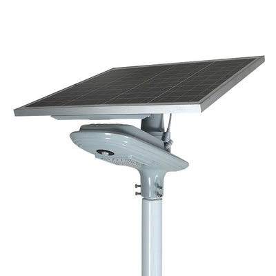 Outdoor Solar Powered LED Street Lights , Adjustable Solar Panel Street Light Pir Sensor
