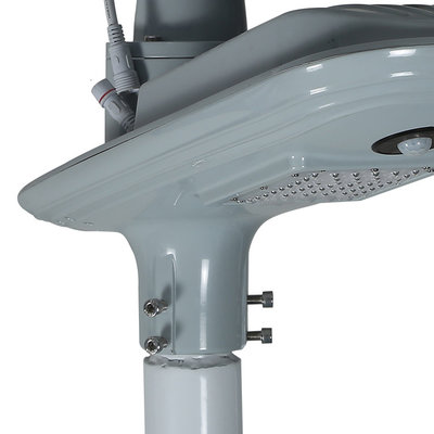 Outdoor Solar Powered LED Street Lights , Adjustable Solar Panel Street Light Pir Sensor