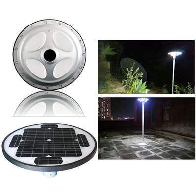Time - Control Integrated Solar LED Street Light , Waterproof Led Solar Garden Light
