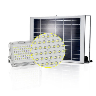 Garden Remote Control Solar Powered Flood Lights 40w 60w 100w LiFePO4 Battery