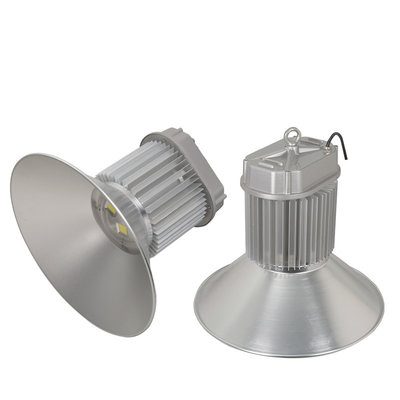 High Lumen Bridgelux Industrial High Bay Lights , Silver Industrial Warehouse Lighting