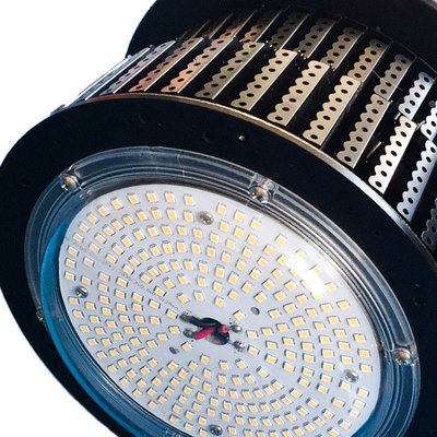 SMD Aluminum High Bay LED Warehouse Lighting 50w 100w 150w 200w In Black
