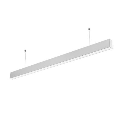 ETL CETL DLC 130lm Suspended LED Linear Lighting System 4ft 8ft 40w Linkable Ceiling