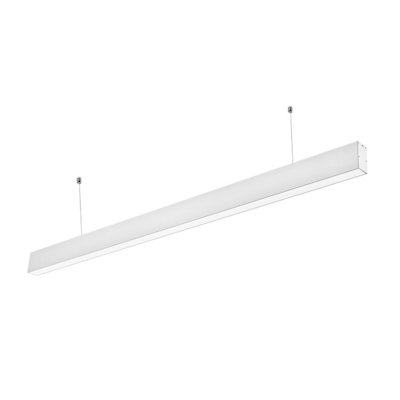 ETL CETL DLC 130lm Suspended LED Linear Lighting System 4ft 8ft 40w Linkable Ceiling