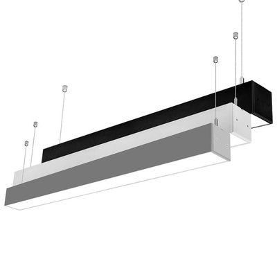 Modern Industrial 40W Indoor Suspended LED Linear Lighting Pendant 7575