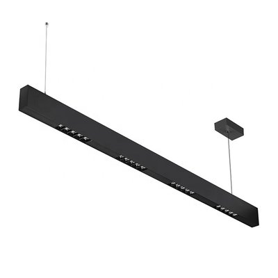 Seamless Stitching 40W 3400LM 3600LM LED Linear Pendant Light Fixtures Ceiling Modern