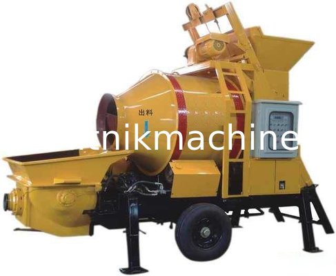 Hot Sale JBT Series Diesel small portable concrete pump with mixer