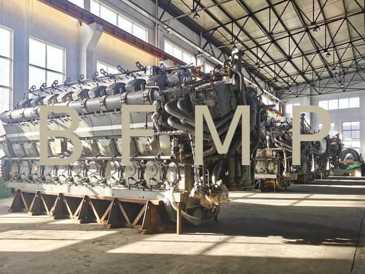 STX MAN 18V32/40 GENERATOR SET