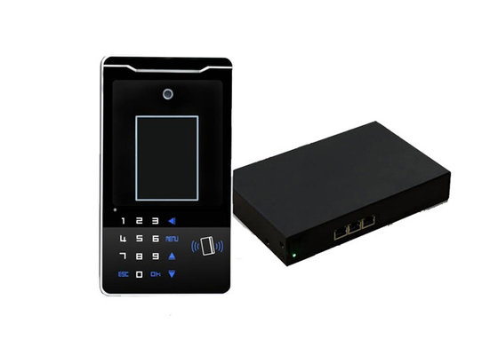Infrared Biometric AB Interlock Face Recognition Attendance System LCD With Touch Keyboard