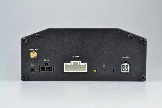 RS485 / RS232 3G Mobile DVR for Police Vehicles SD With 4 Channels