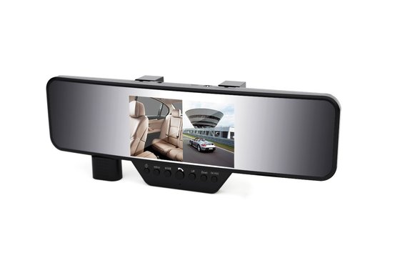 High Capacity  Dual Camera Car DVR /  Blackbox DVR With HD TFT Screen