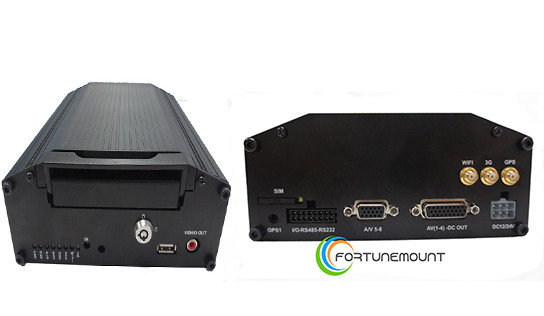 Multi-channel Vehicle Mobile DVR Real-time Recording Motion Detect H.264