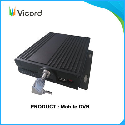 2Ch D1 Real-time Mobile Car DVR , PAL / NTSC Local Playback SD Mobile DVR
