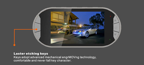 Wide Angle Lens 1080P Car DVR , Infrared Night Vision G-sensor Function DVR