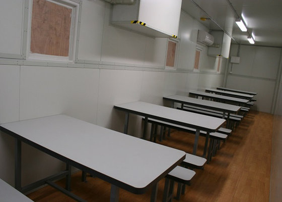Last Resistant Buidings Modified Shipping Containers With Dinning Room