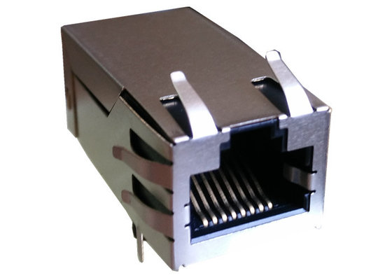 POE RJ45 Connector 0816-1X1T-GJ-F 10/100 Magjack 2250VDC 720mA / 57V Continuous