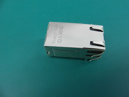 гнездовой разъем Pin RJ45 сети 16 ADSL POE 1000M с перстом 33mm EMI