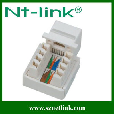 90 jack keystone utp степени rj45 cat5e женский