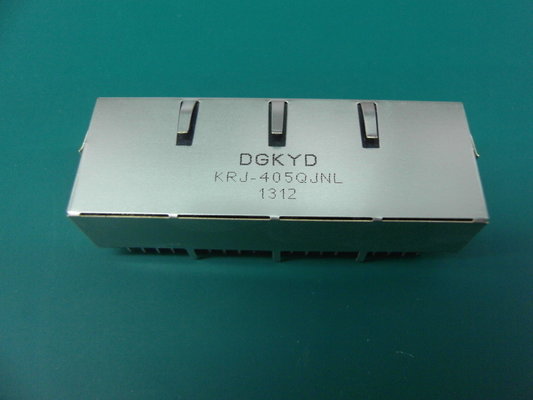 802,3 Порт RJ45 Magjack стандарта 4 POE с трансформатором, припоем KRJ-405QJNL волны