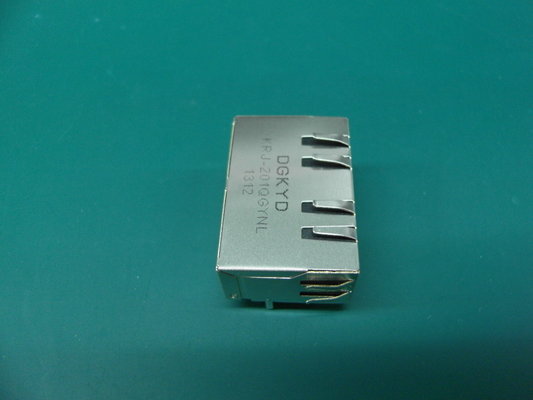 Magnetic 10 Pin RJ45 Connector Jack