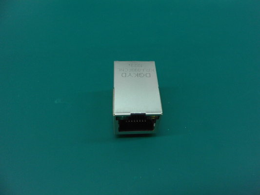 90 порт разъём-розетка СИД RJ45 степени одиночный с внутренним Magnetics