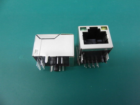Tap-Up 8 Pin Shielded RJ45 Cat6 Keystone Jack 100base HR871181A