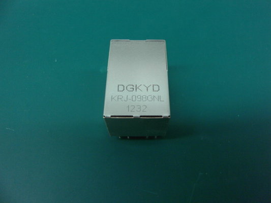 IEEE 802.3 UTP Tab-Up Single Port RJ45 Jack PCB Mount With Magnetics 10 / 100Base-T