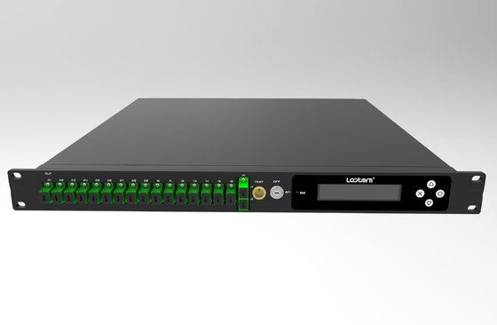 Er/Yb Doped Fiber Amplifier EYDFA High Power Low Noise with 8/16/32 Output Ports