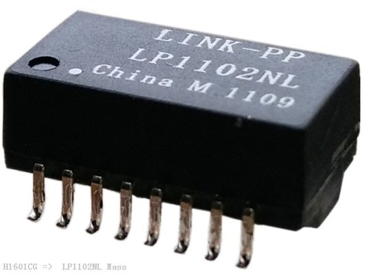 H1601CG Lan Magnetics LP1102NL 10/100Base-T Ethernet SMT TRANSFORMERS