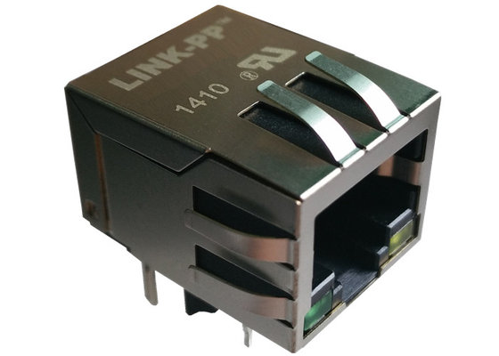 MIC38013-0155T-LF3 10 Pin Rj45 Connector , ATXMEGA64D4-CUR GigaBit Ethernet