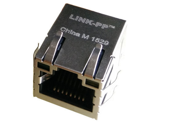 203347 Rj45 Female Connector Pinout Shielded with Leds Media panel PC