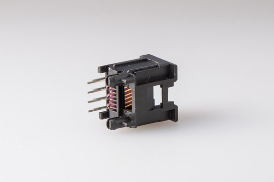 Plastic 4P4C /  6p6c /  8P8C RJ45 ModularJack Top Enter Female  Single Port