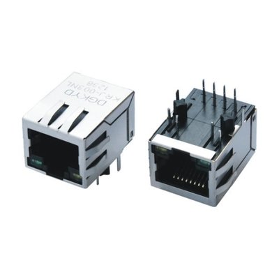 J0011D21BNL RJ45 with Transformer / HY911105H RJ45 Connector With Integrated Magnetics