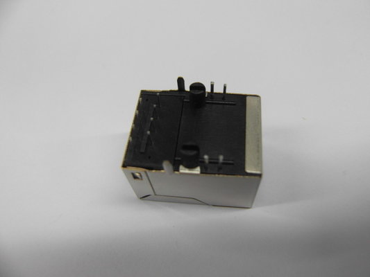 0.85INCH Tap Up 100M RJ45 Shielded Connector for CAT 5&6 fast Ethernet Cable, Magnetic RJ45