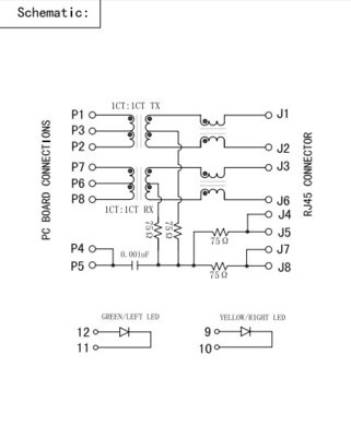 10/100 Base HUB POE RJ45 Connector 90 Degree , LPJ/LPJG/LPJK/LPJE Series