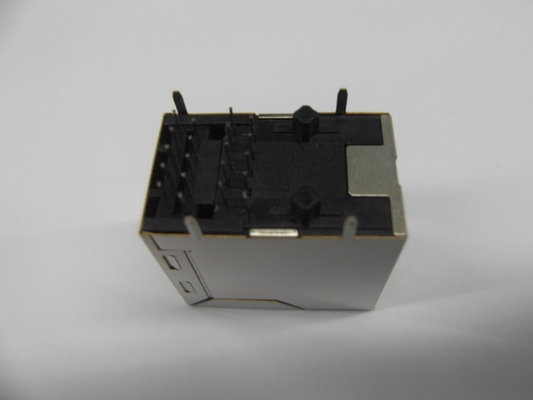 2 Port Stacked RJ45 Female Connector 