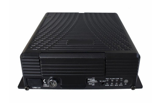 IEEE802.11n WIFI GPS Mobile DVR 8-ch Video Input With Two USB 2.0 Port