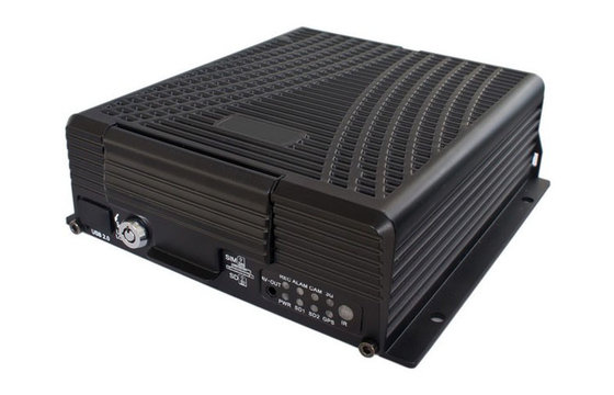 IEEE802.11n WIFI GPS Mobile DVR 8-ch Video Input With Two USB 2.0 Port