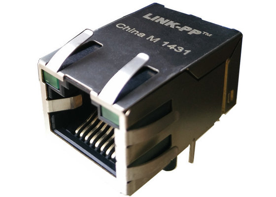 HFJT1-E1G41-L12RL RJ45 With Integrated Magnetics 10 vias PCB Development Board
